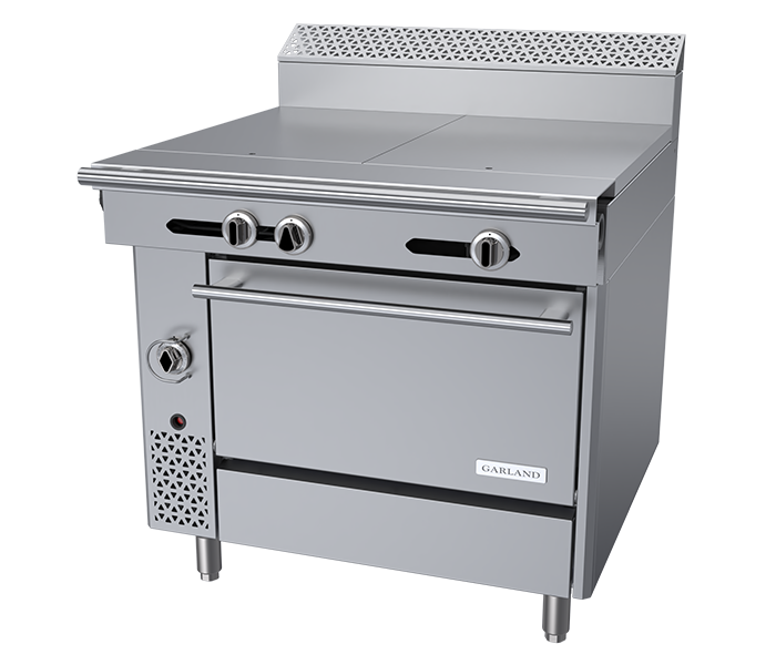 McDonald's - C36-9 Garland Cuisine 36" Two Even-Heat Hot Top Ranges