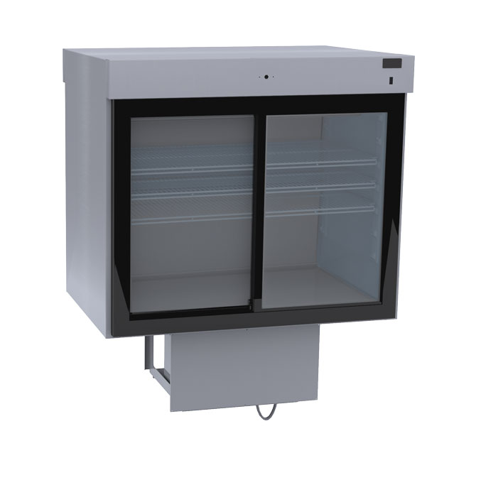 McDonald's - F5 Serview Drop In - See Through Display Case