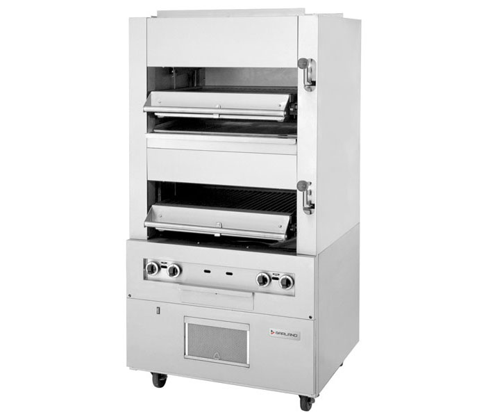 McDonald's - GF Series - Gas Under Fired Ceramic Briquette Char-Broilers
